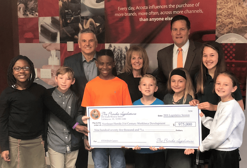 Fernandina Observer: Sen. Aaron Bean Presents $975,000 Check to ...